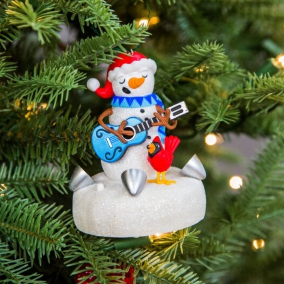 Hallmark | Holiday | Hallmark Elvis Blue Christmas Snowman Cardinal ...